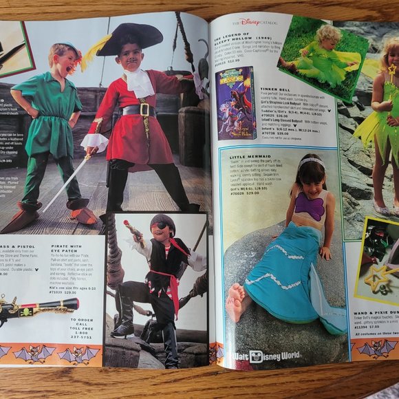 Disney | Toys | Disney Catalog From Fall 993 Aladdin Darkwing Duck 3 ...